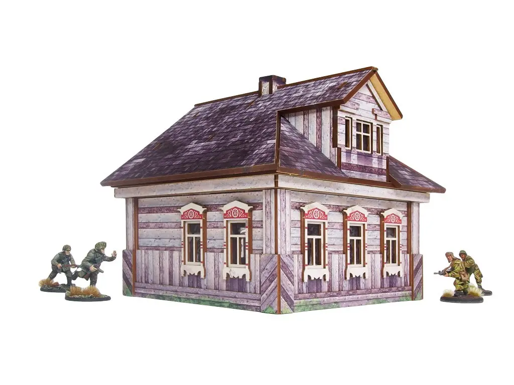 Micro Art Studio : Whitewashed Dacha - WW2 Ostfront Village │ Pré-peint ...