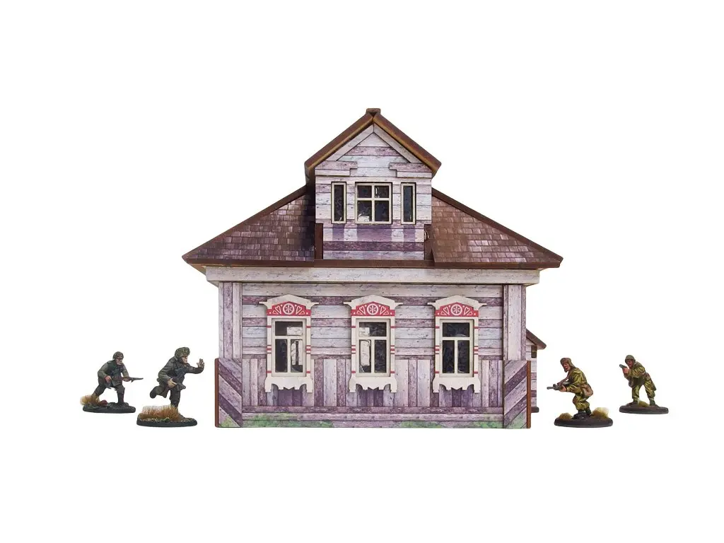 Micro Art Studio : Whitewashed Dacha - WW2 Ostfront Village │ Pré-peint ...