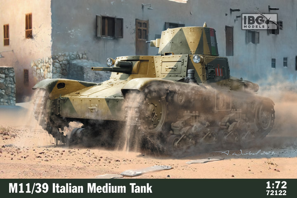 IBG Models : M11/39 Italian Tank | Hobby2000 Modélisme
