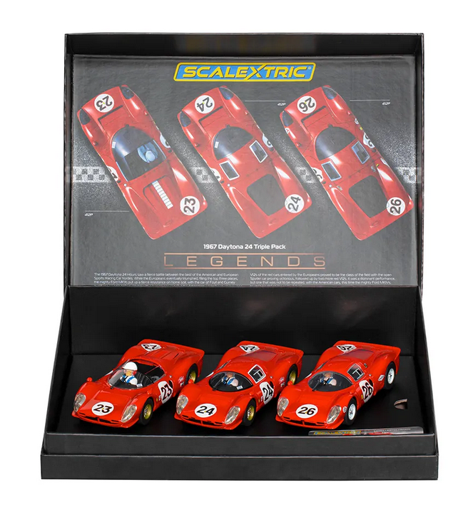 Scalextric : Ferrari 330 P4 Triple Daytona 1967 | Hobby2000 Modélisme