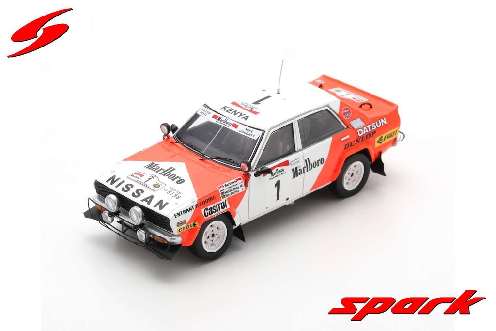 Datsun Violet GT No.1 Winner Rally Safari 1982 S. Mehta - M. Doughty ...