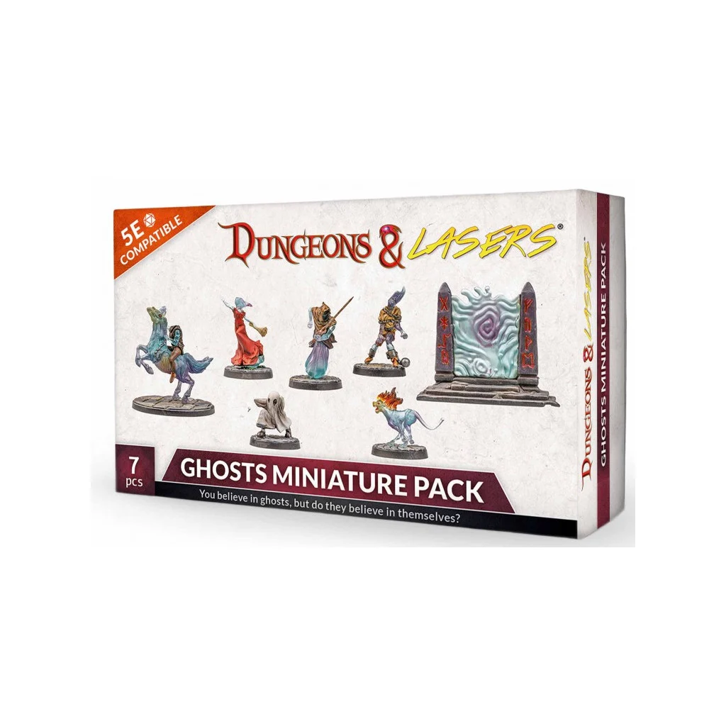 Dungeon & Lasers : Ghosts Miniature Pack | Hobby2000 Modélisme