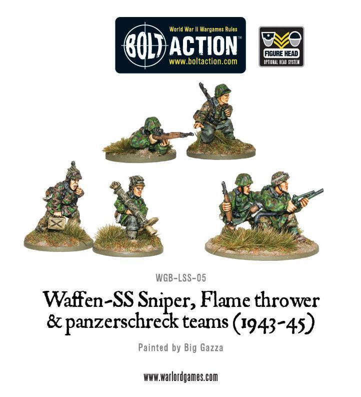 Bolt Action : Waffen-SS Sniper Team | Hobby2000 Modélisme