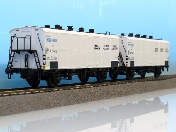 Lsmodels :2 wagons icefs interfrigo | Hobby2000 Modélisme