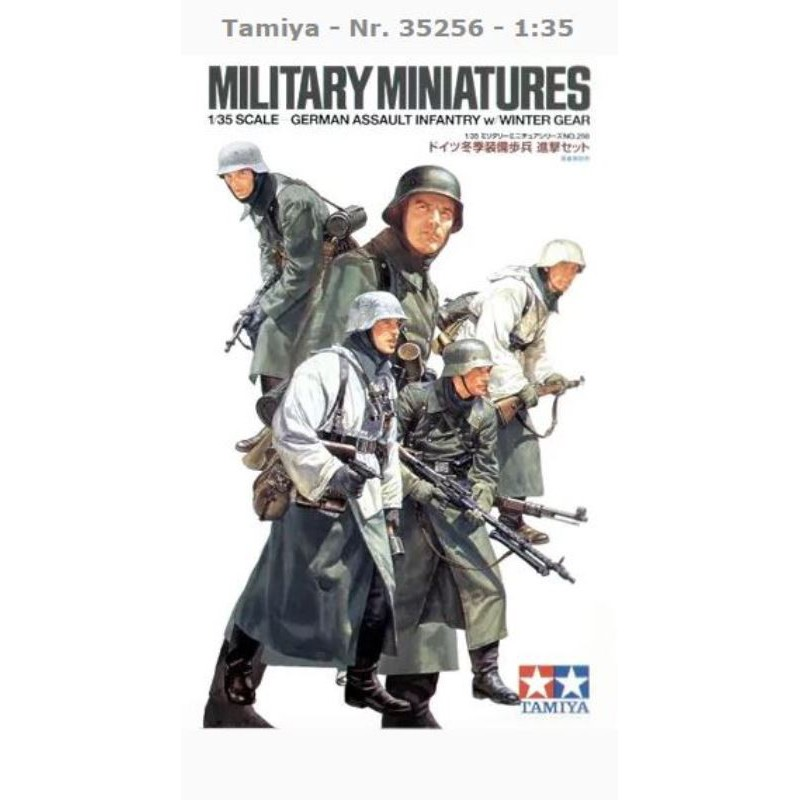 Tamiya : German Assault Infantry W/Winter Gear | Hobby2000 - Home