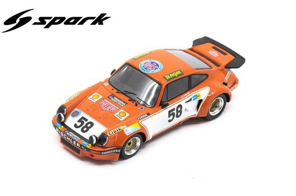 PORSCHE 911 RSR 3.0 N°58 24H LE MANS 1974 C. HALDI - J-M. FERNÁNDEZ - J ...