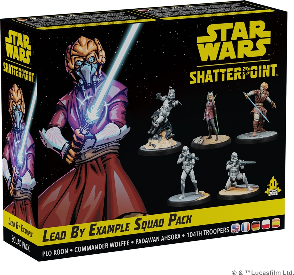 Star Wars Shatterpoint : Lead By Example Squad Pack [Multi] | Hobby2000 ...