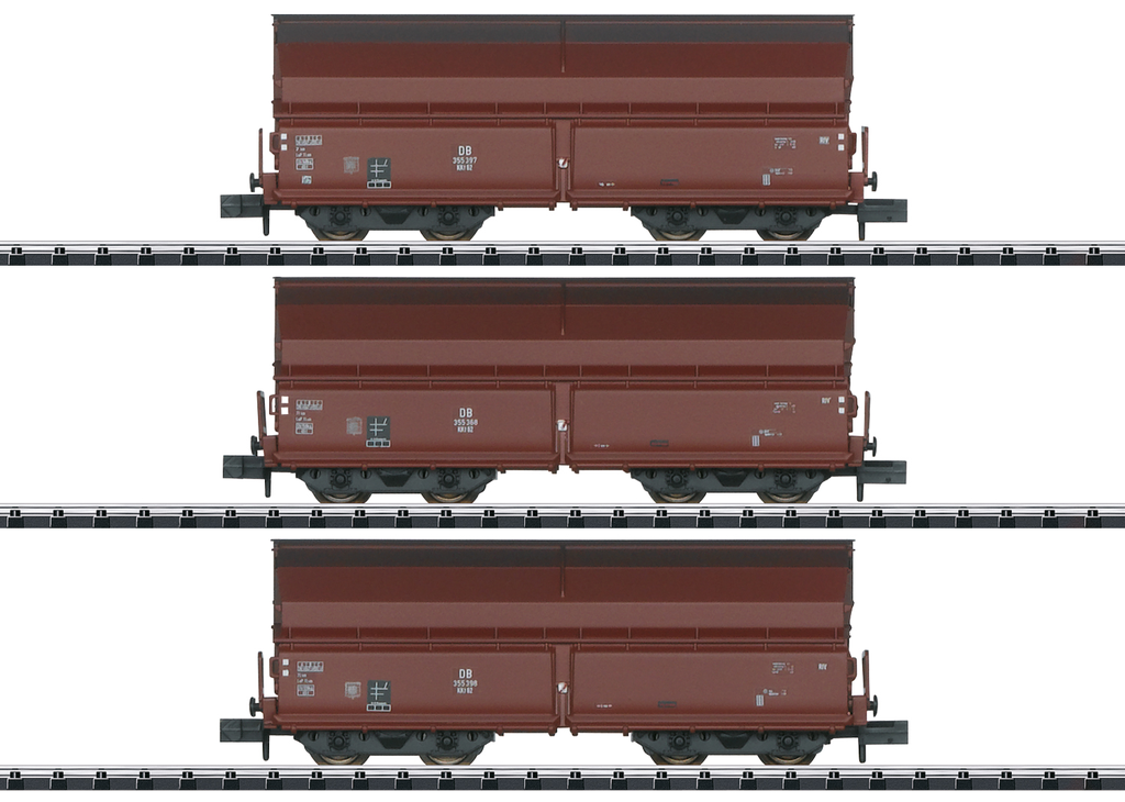 Minitrix : Wagons transport minerais 3 pcs | Hobby2000 Modélisme