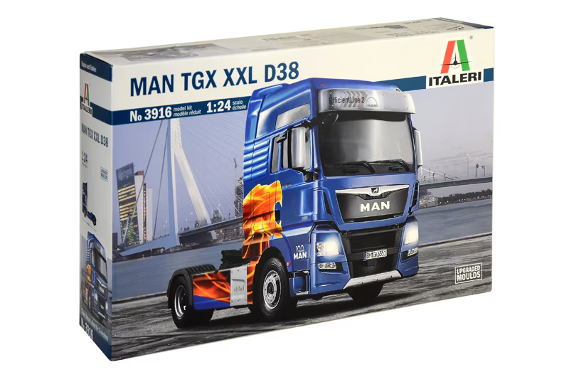 Italeri : MAN TGX XXL D38 │ Super decals Sheet for 2 Versions ...