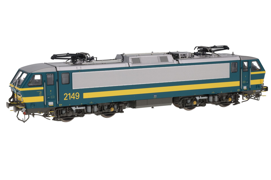 Lsmodels : Locomotive électrique 2149 Bleu et Jaune DC SNCB-NMBS ...
