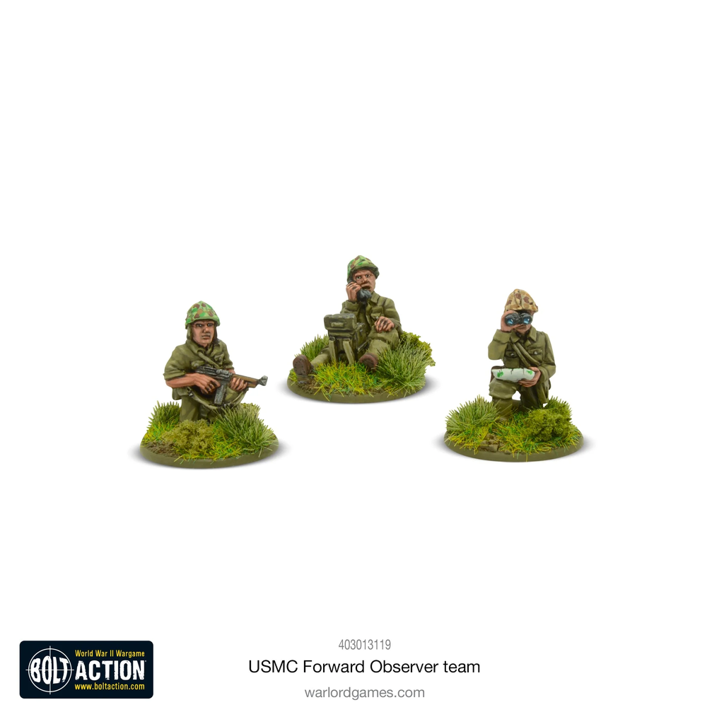 Bolt Action : USMC Forward Observer Team | Hobby2000 Modélisme