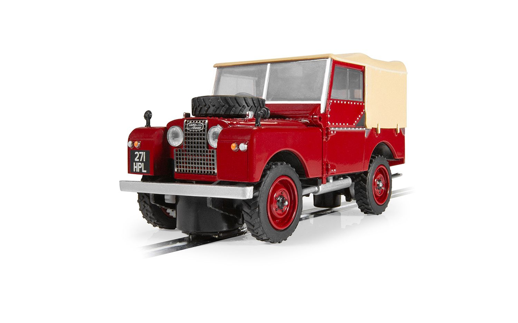 Scalextric : Land Rover Series 1 Poppy Red | Hobby2000 Modélisme
