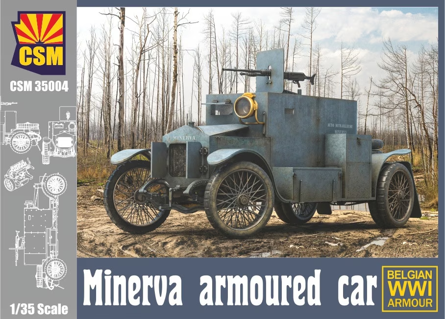 CSM : Minerva Armoured Car | Hobby2000 Modélisme