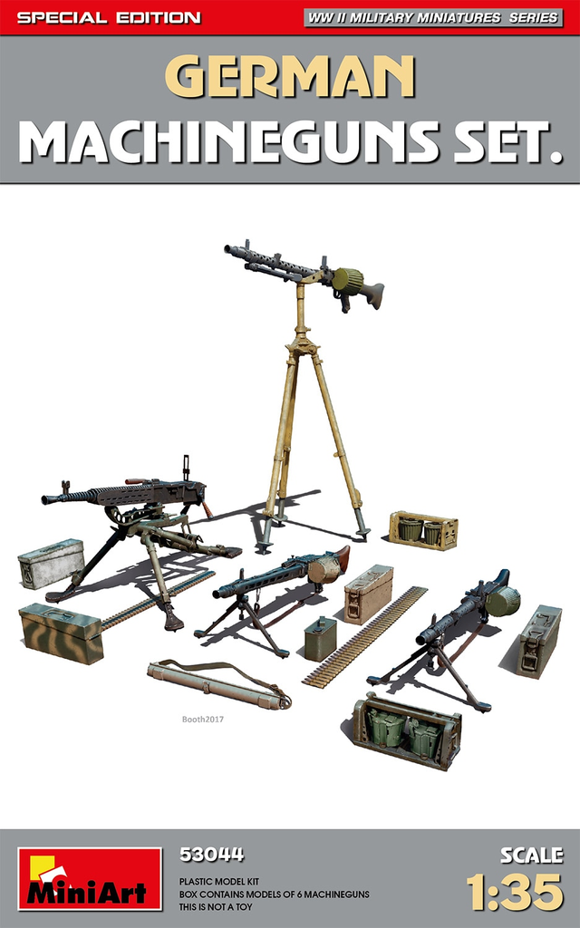 Miniart : German Machine Guns Set. │ Special Edition | Hobby2000 Modélisme