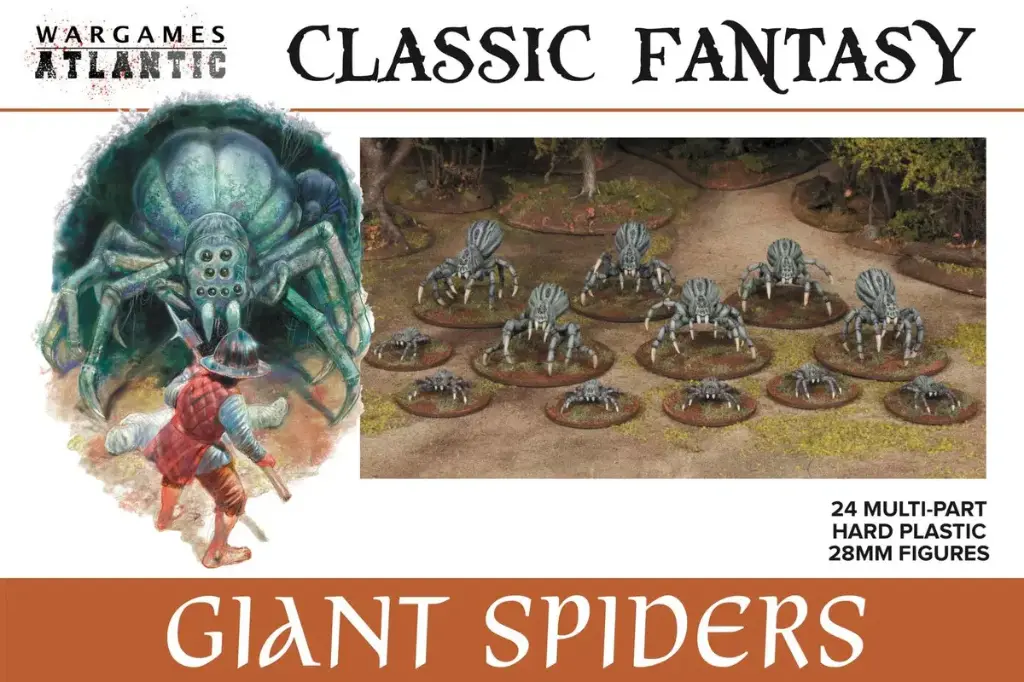 Wargames Atlantic : Giant Spiders | Hobby2000 Modélisme