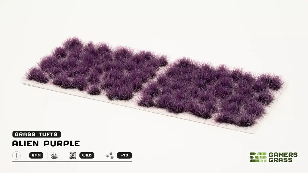 Gamers Grass : Alien Purple 6mm (70pcs) │ Touffes d'Herbes | Hobby2000 ...