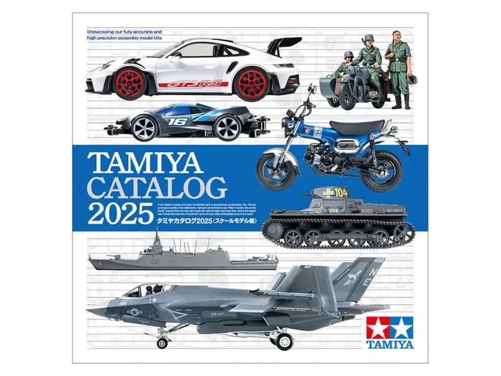 Tamiya : Catalog 2025 (FR/ENG/DE/SPA) | Hobby2000 Modélisme