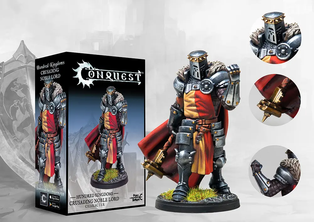 Hundred Kingdoms : Crusading Noble Lord │ Conquest | Hobby2000 Modélisme