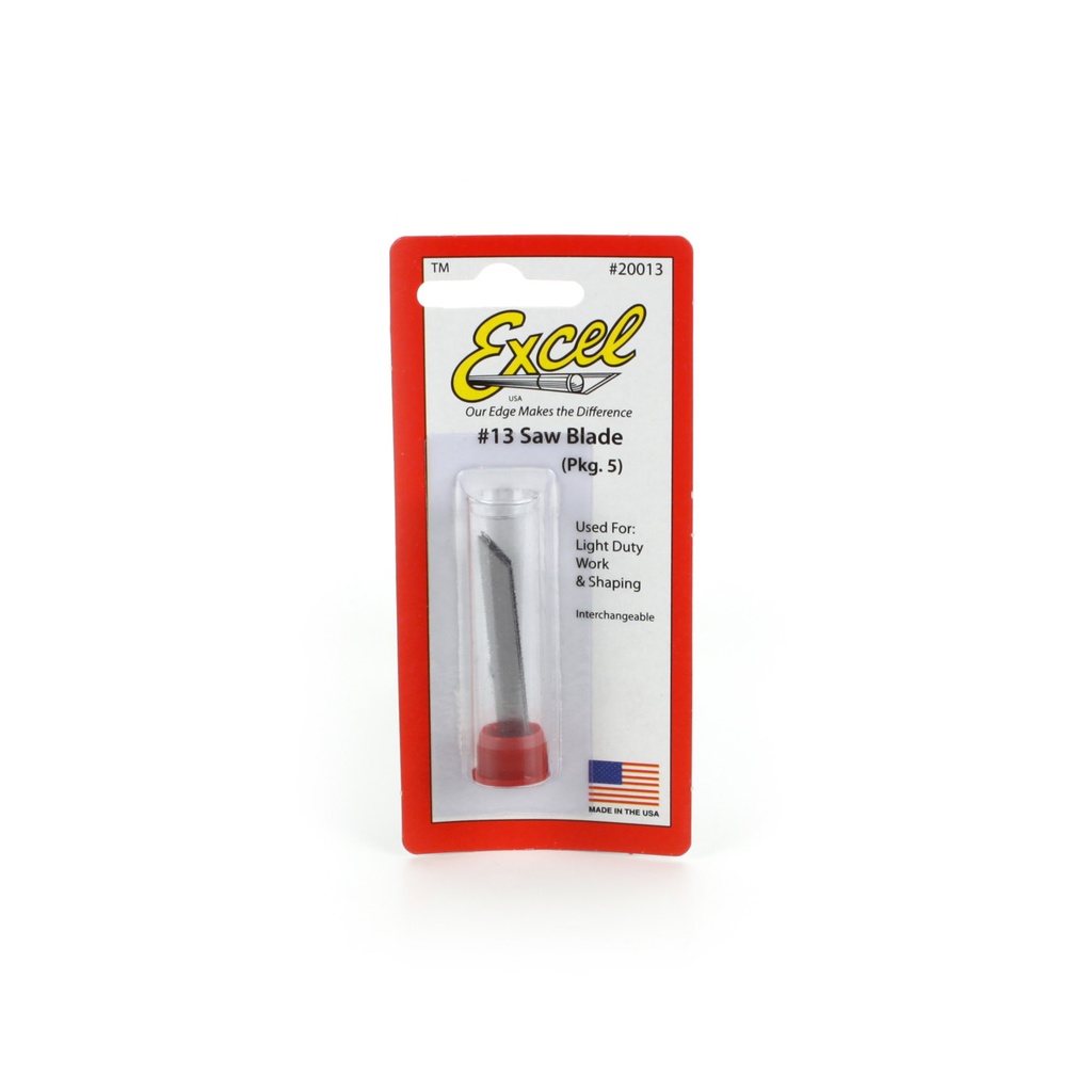 Excel Hobby Blade Corp #13 Blade 5 EXL20013 Knives/Blades | Hobby2000 ...