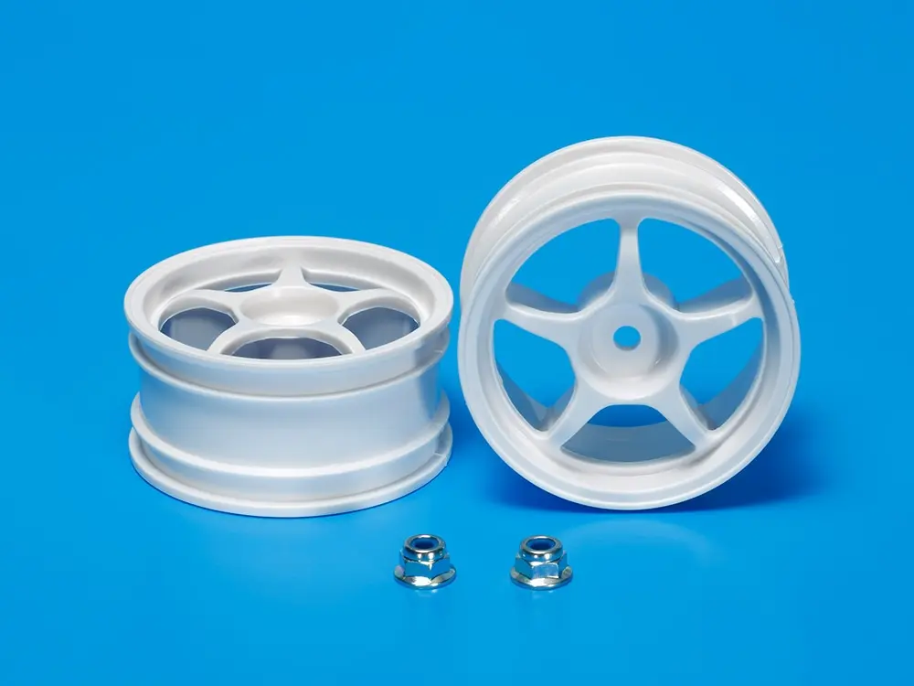 Tamiya : Jantes 5 Batons Blanche | Hobby2000 Modélisme