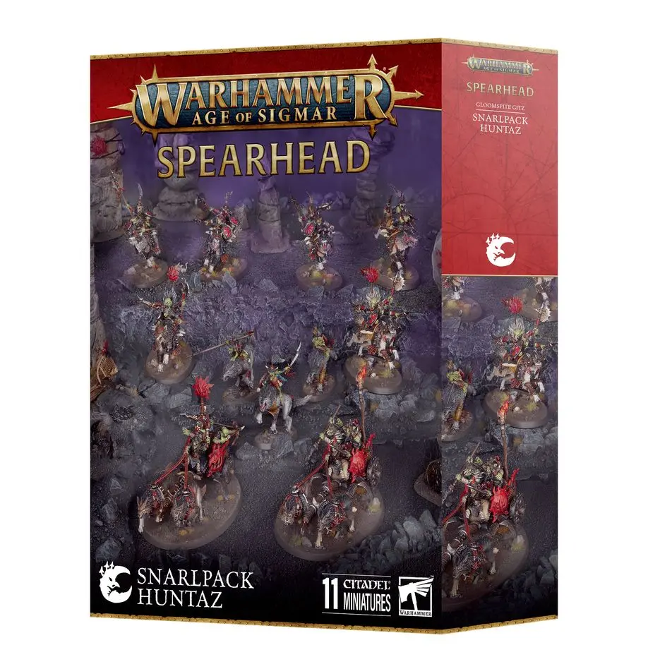 Gloomspite Gitz : Spearhead "Snarlpack Huntaz" │ Warhammer Age of ...
