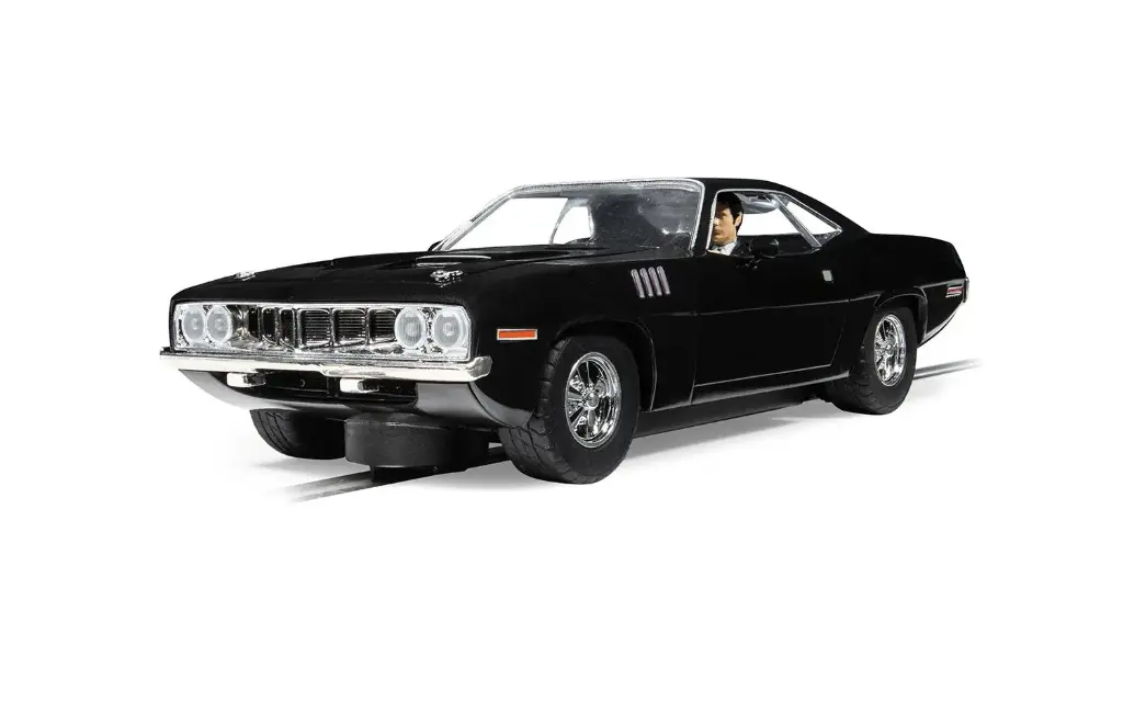 Scalextric : Plymouth Barracuda - John Wick Chapter 4 | Hobby2000 Modélisme