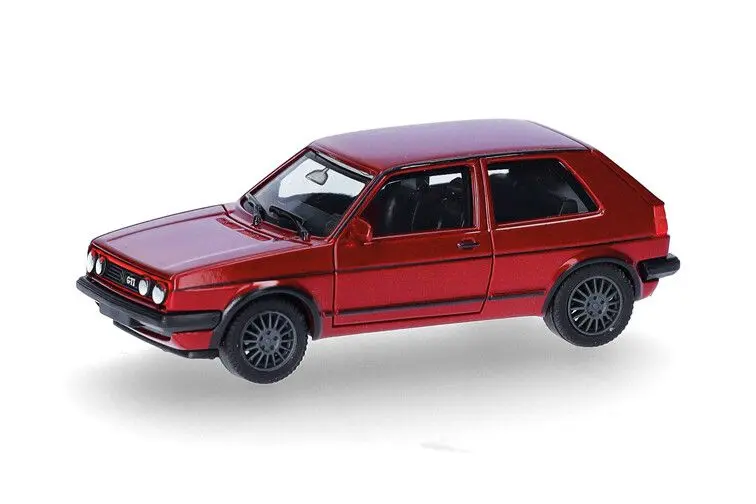 Herpa : Volkswagen Golf II GTI, tornado rood metallic | Hobby2000 Modélisme