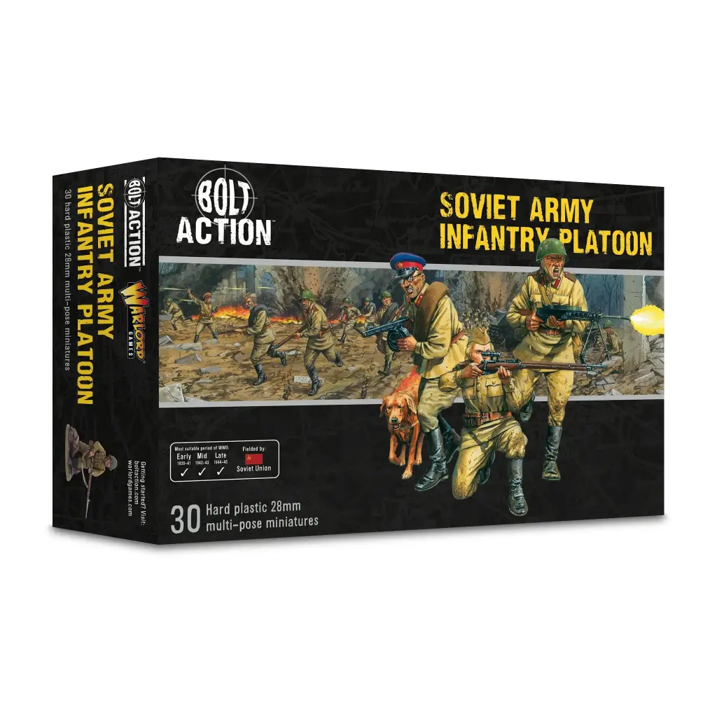 Soviet Army : Infantry Platoon (2025) │ Bolt Action | Hobby2000 Modélisme