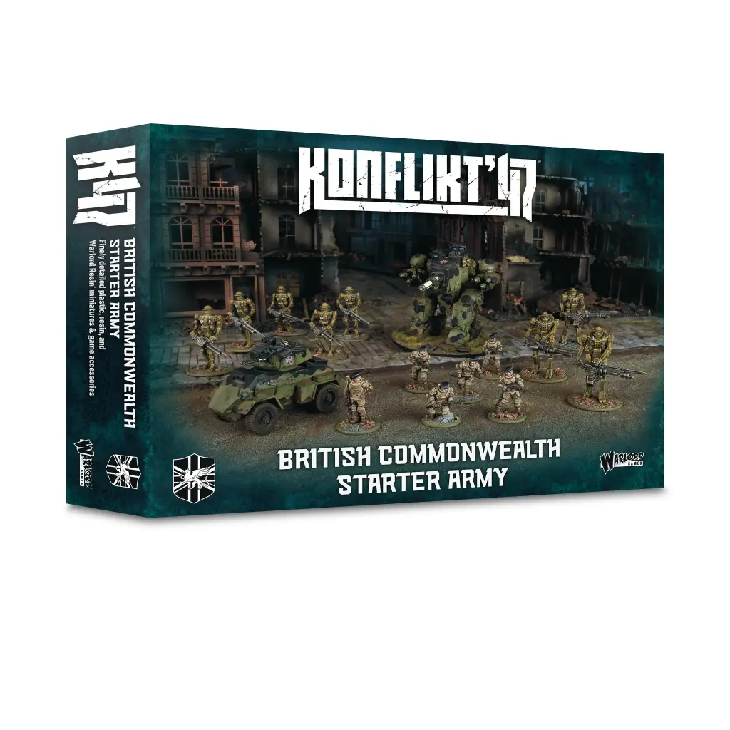 British Commonwealth : Starter Army │ Konflict'47 | Hobby2000 Modélisme