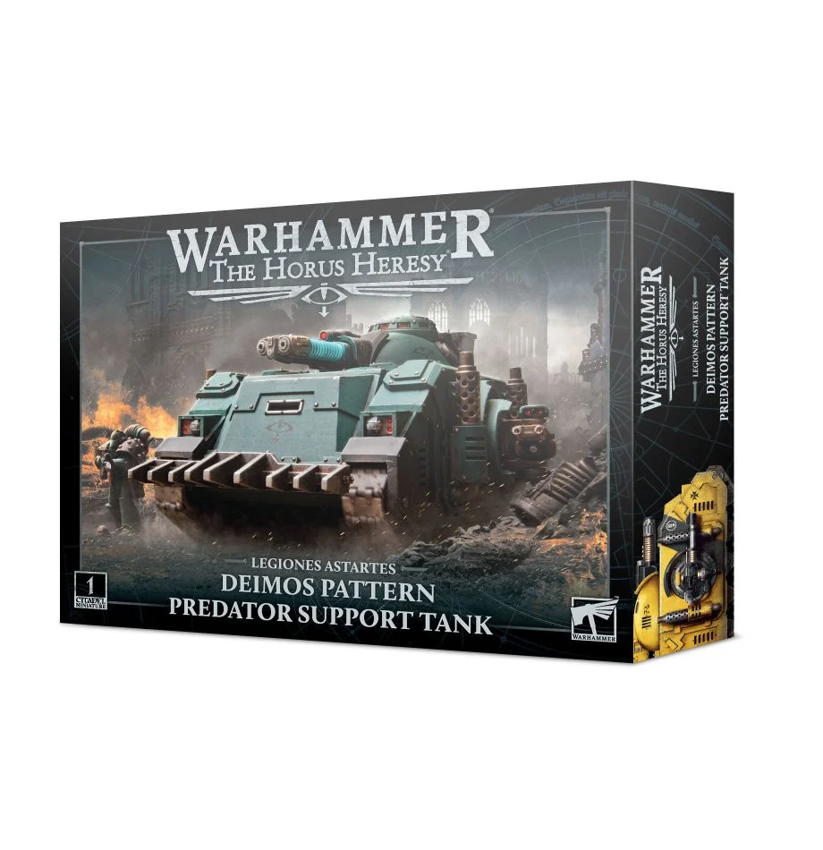 Legiones Astartes : Deimos Pattern Predator Support Tank │ Warhammer ...